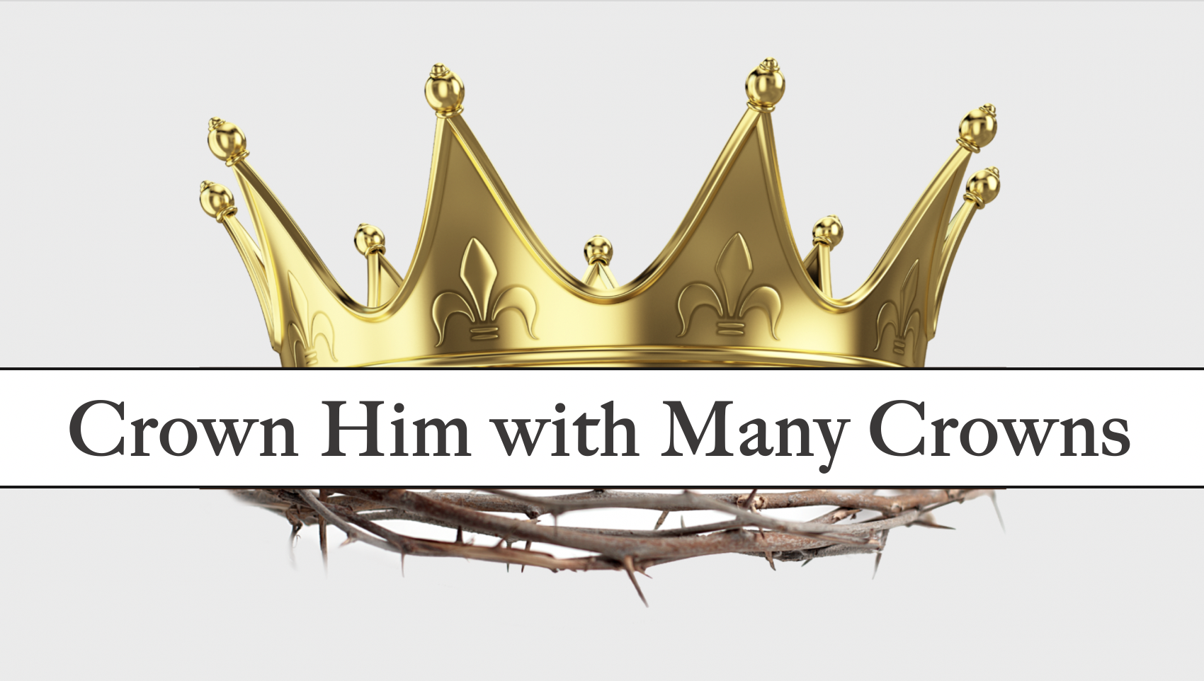 This New Life | 2020.11.22 Crown Him with Many Crown (Graphic)