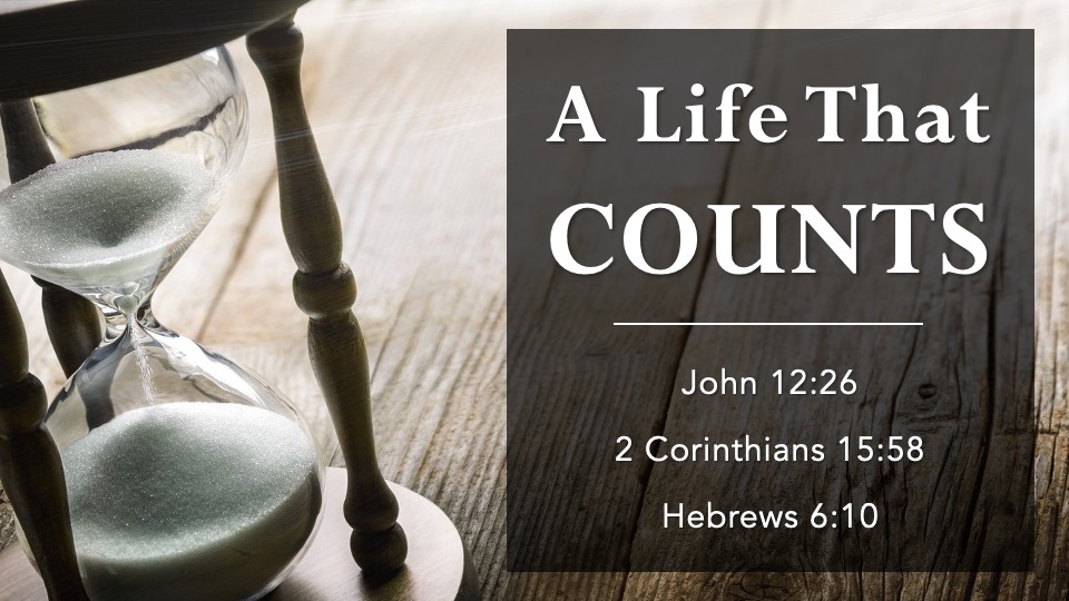 This New Life | A Life That Counts (Graphic)